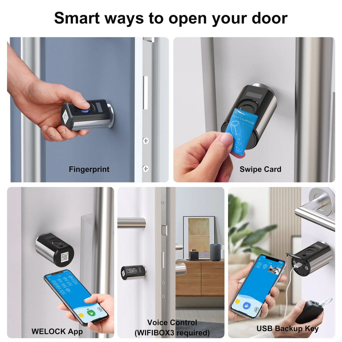 WELOCK Smart Door Lock Touch63 with Fingerprint – Welock
